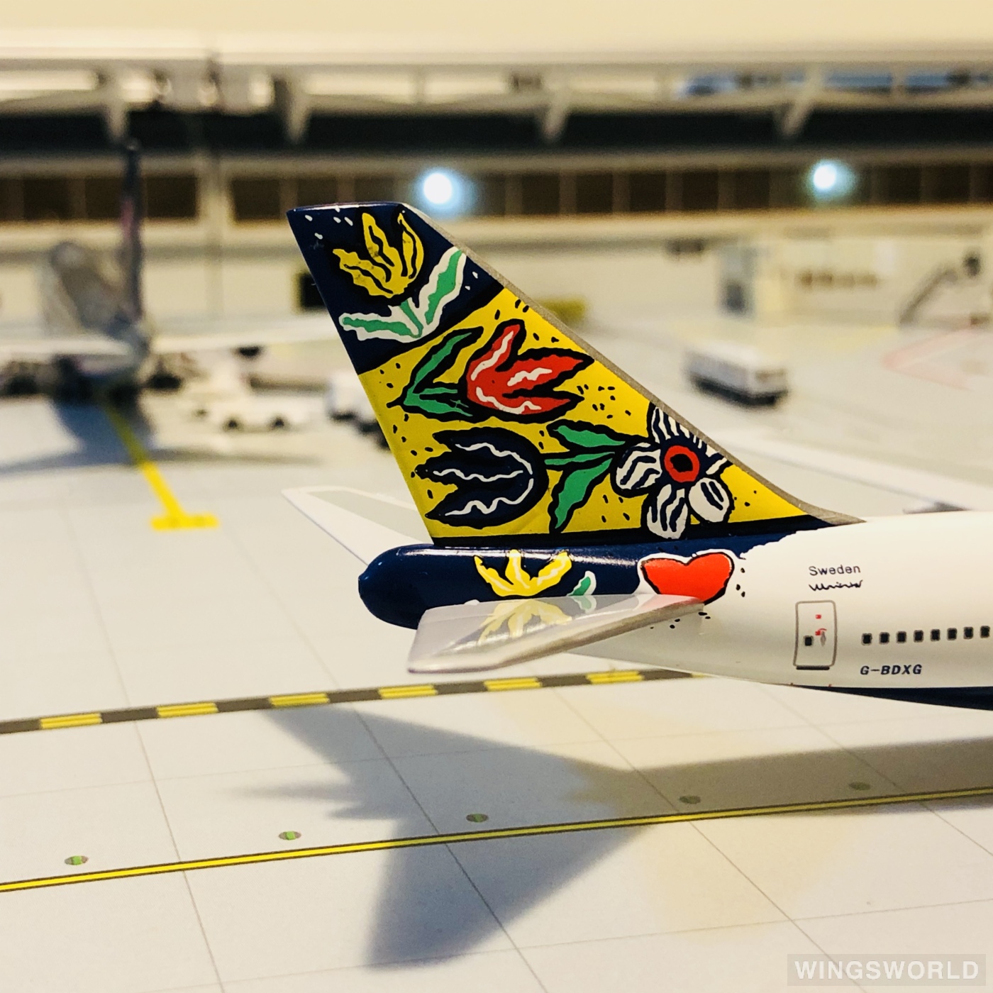 Big Bird 1:400 Boeing 747-200 British Airways 英国航空 BB4-2004-38A G-BDXG ...