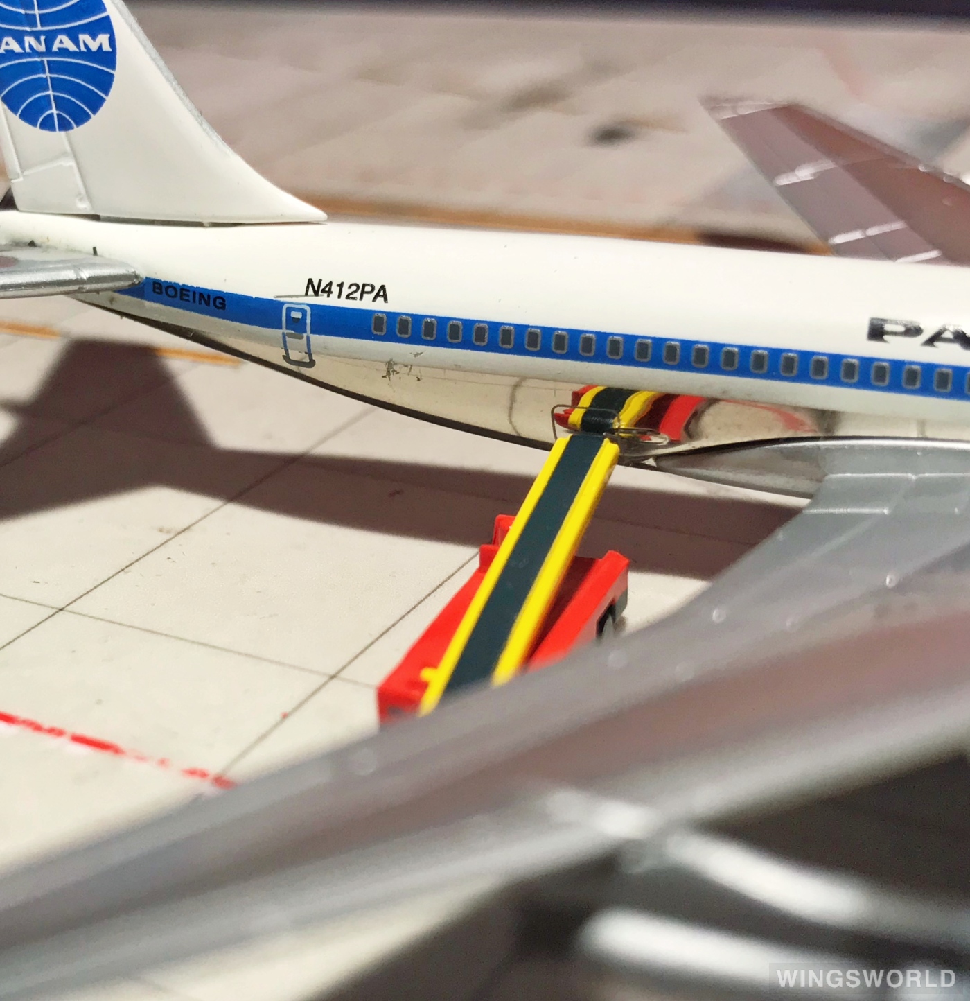 Dragon Models 1:400 Boeing 707-300 Pan Am 泛美航空 55718B N412PA 的照片 作者 ...