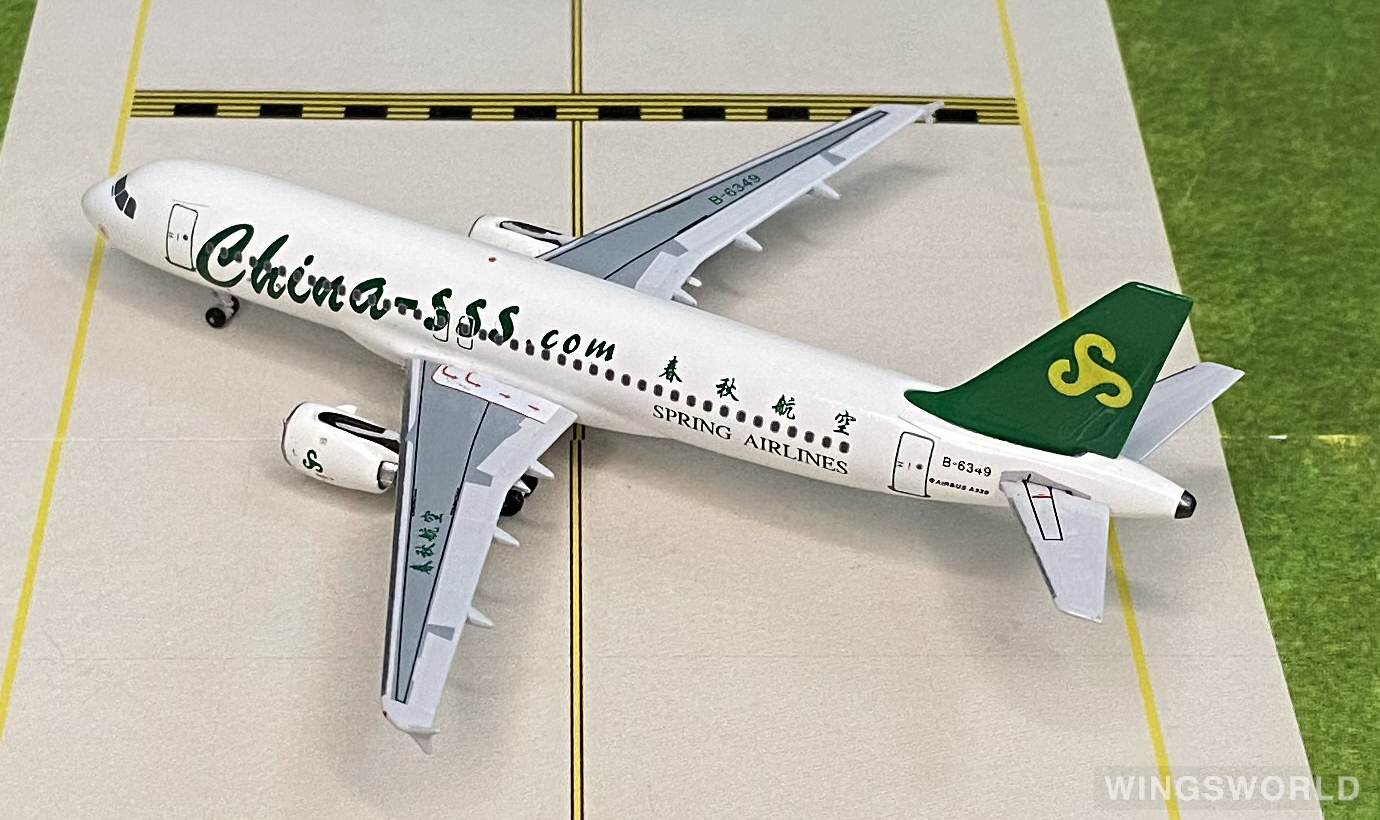 AeroClassics 1:400 Airbus A320 Spring Airlines 春秋航空 AC4B6349 B-6349 的照片 ...