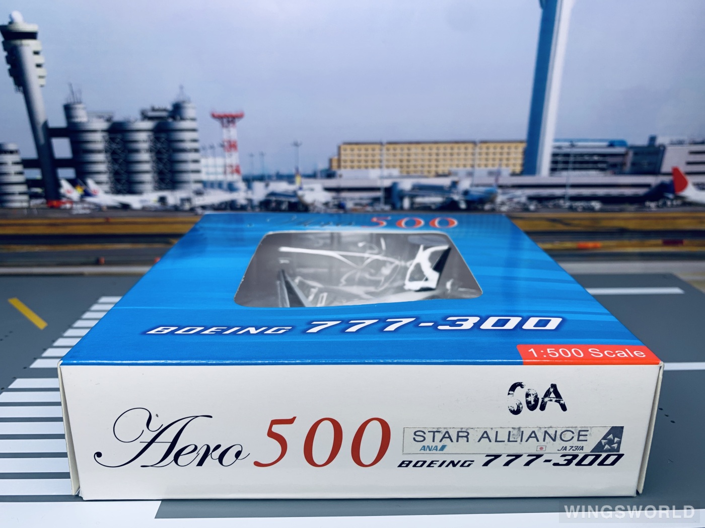 AeroClassics 1:500 Boeing 777-300ER ANA 全日空 AC5JA731A JA731A 星空联盟的照片 作者:JohnnyTS - 飞机模型世界资料库