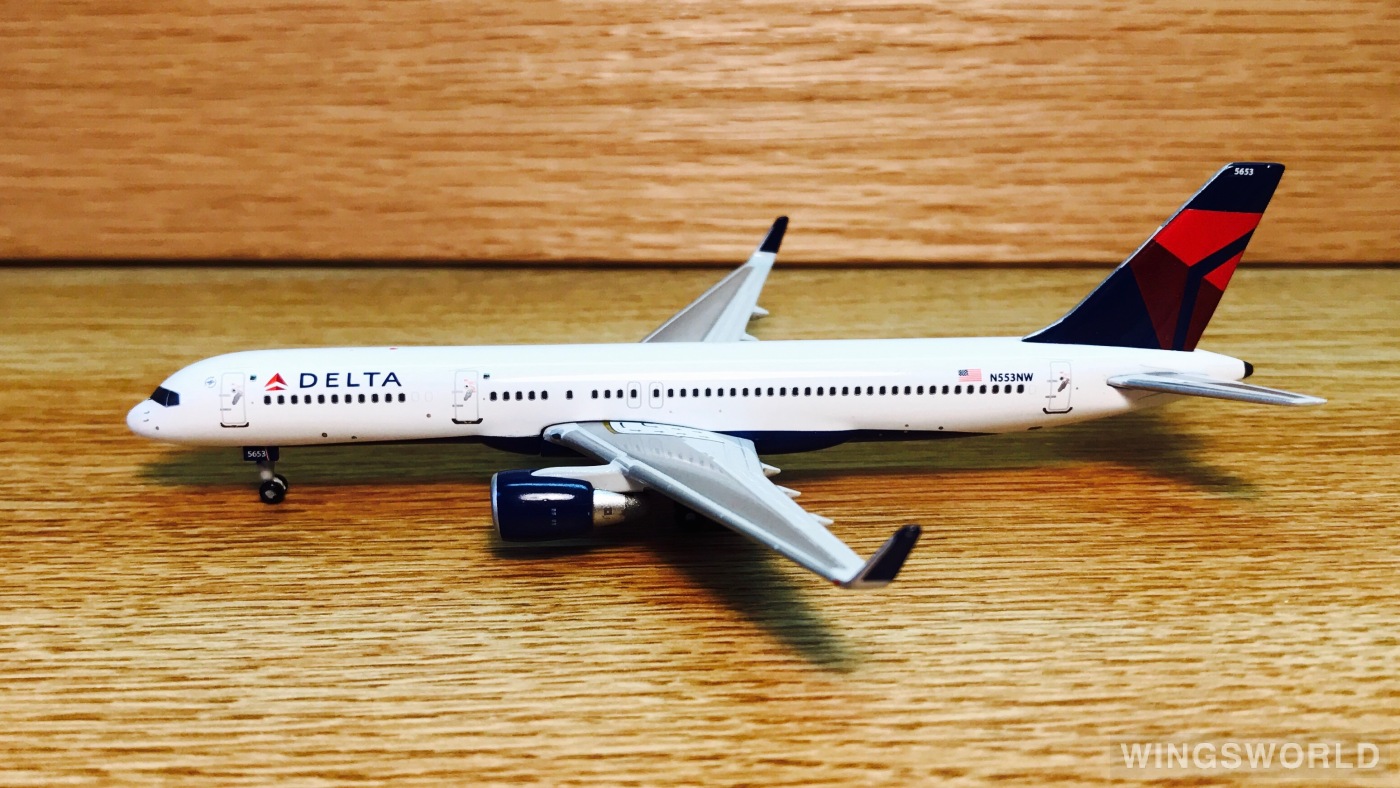 Geminijets 1:400 Boeing 757-200 Delta Air Lines 达美航空 GJDAL1391 N553NW ...