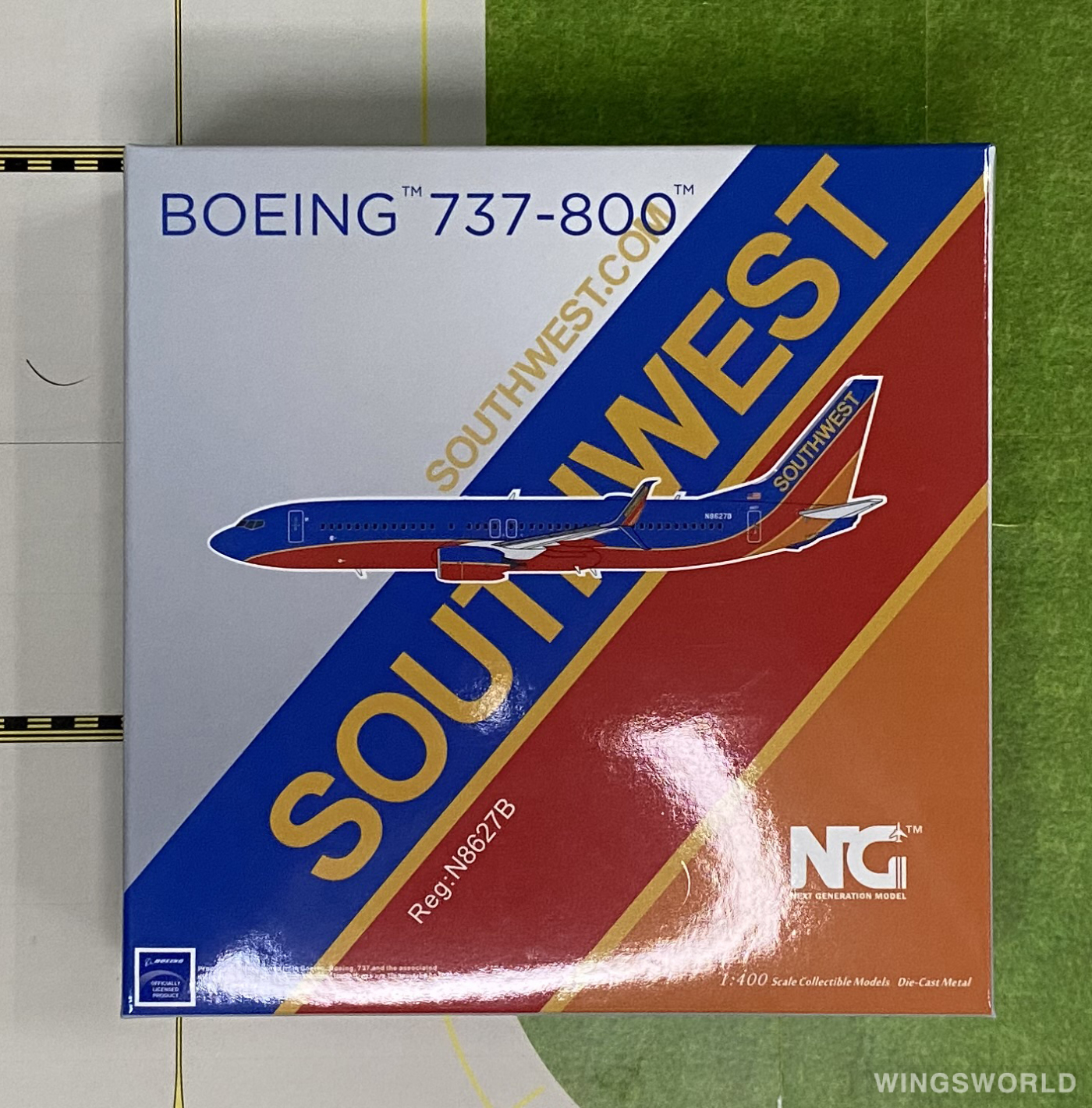 NG models 1:400 Boeing 737-800 Southwest Airlines 美国西南航空 NG58046 N8627B ...