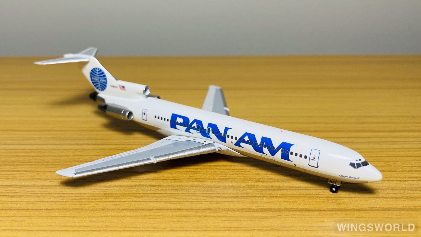 AeroClassics 1:400 Boeing 727-200 Pan Am 泛美航空 PAAMC015 N368PA Clipper ...