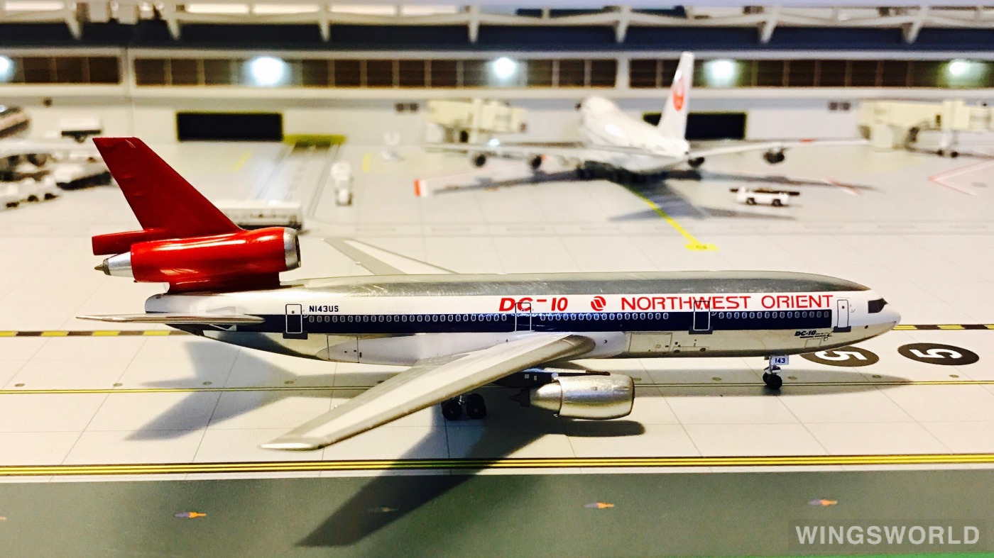 AeroClassics 1:400 McDonnell Douglas DC-10 Northwest Orient 美国西北东方航空 ACN143US N143US 的照片 作者 ...
