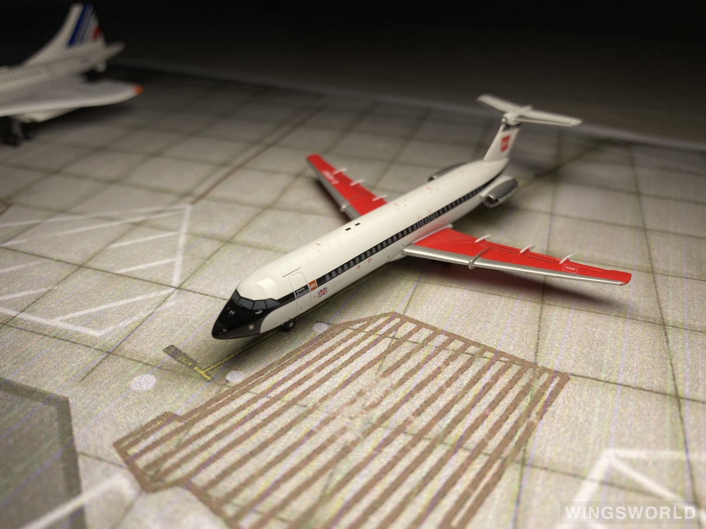 JC Wings 1:400 BAC 111 BEA 英国欧洲航空 XX4915 G-AVMI BEA标涂的照片 作者:JNTM - 飞机模型 ...