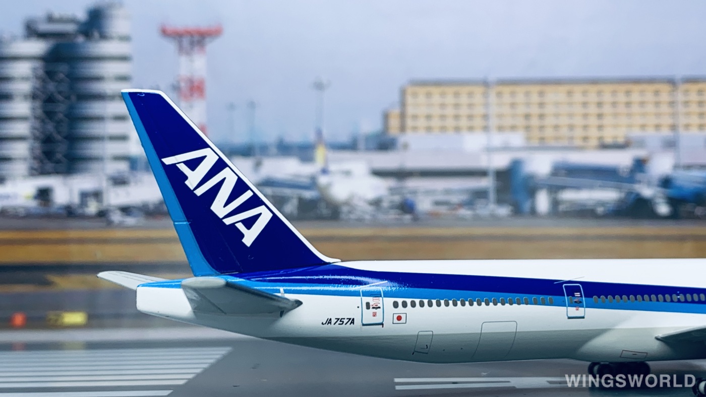 Hogan 1:400 Boeing 777-300 ANA 全日空 NH40042 JA757A 的照片 作者:JohnnyTS - 飞机模型世界资料库