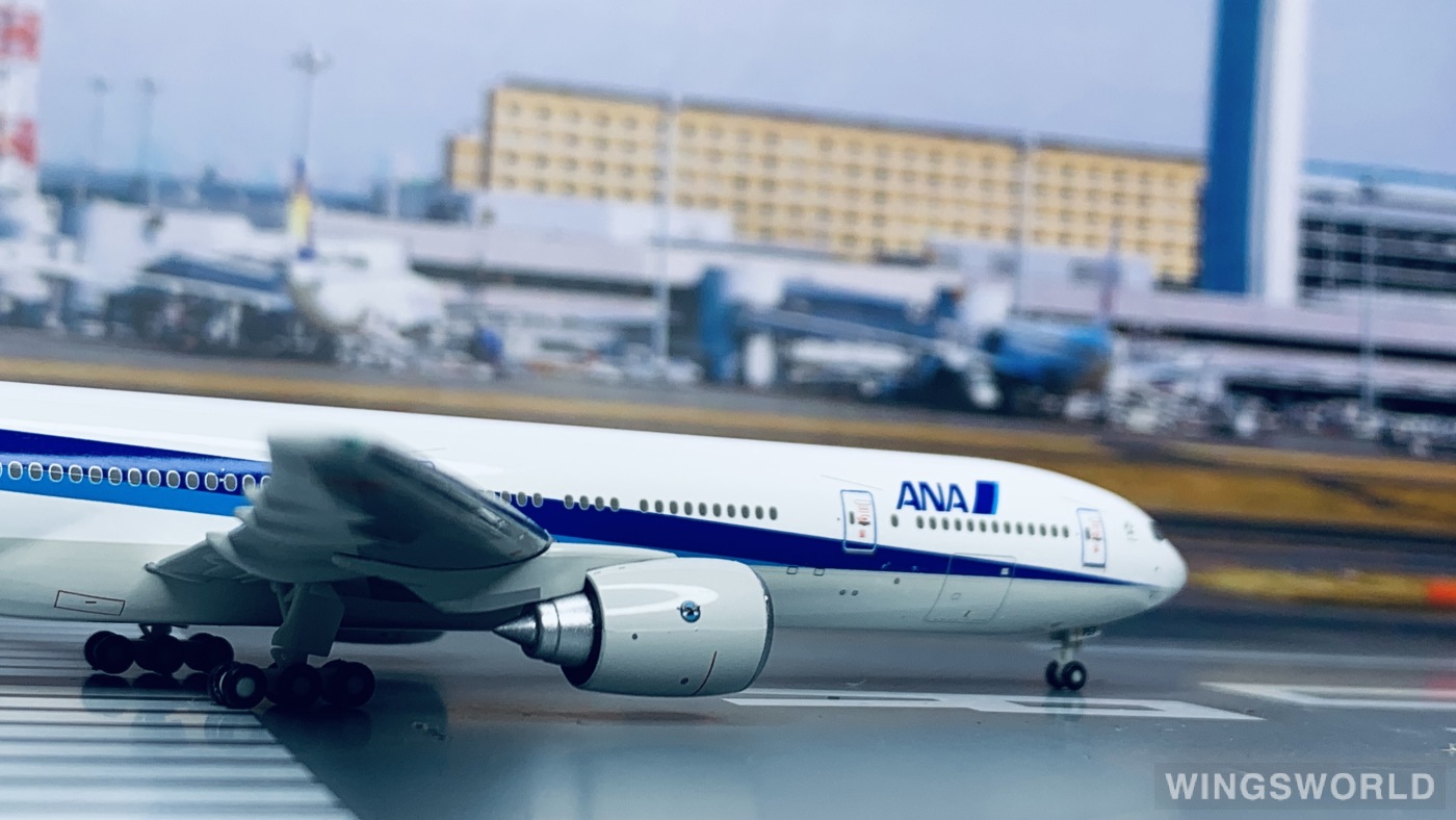 Hogan 1:400 Boeing 777-300 ANA 全日空 NH40042 JA757A 的照片 作者:JohnnyTS - 飞机模型世界资料库