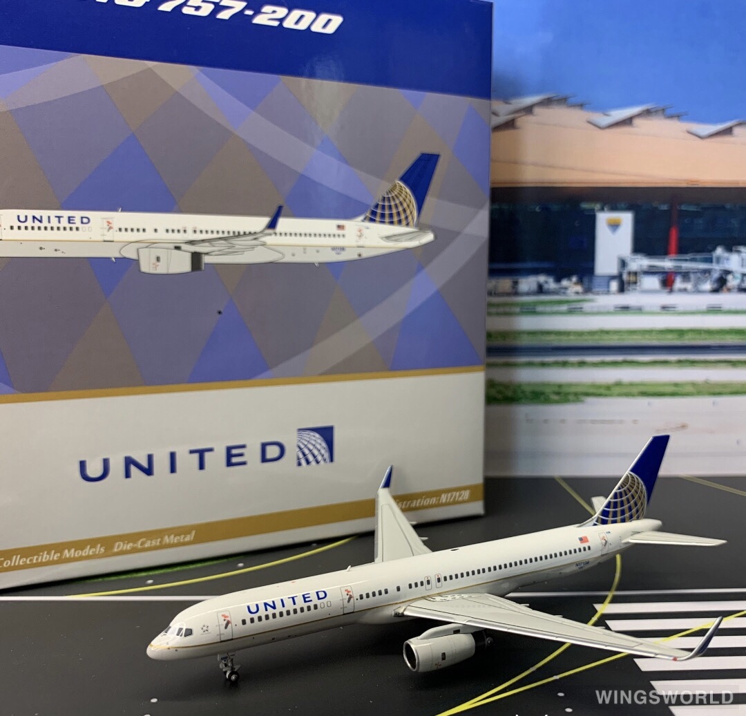 NG models 1:400 Boeing 757-200 United Airlines 美国联合航空 NG53041 N17128 的 ...