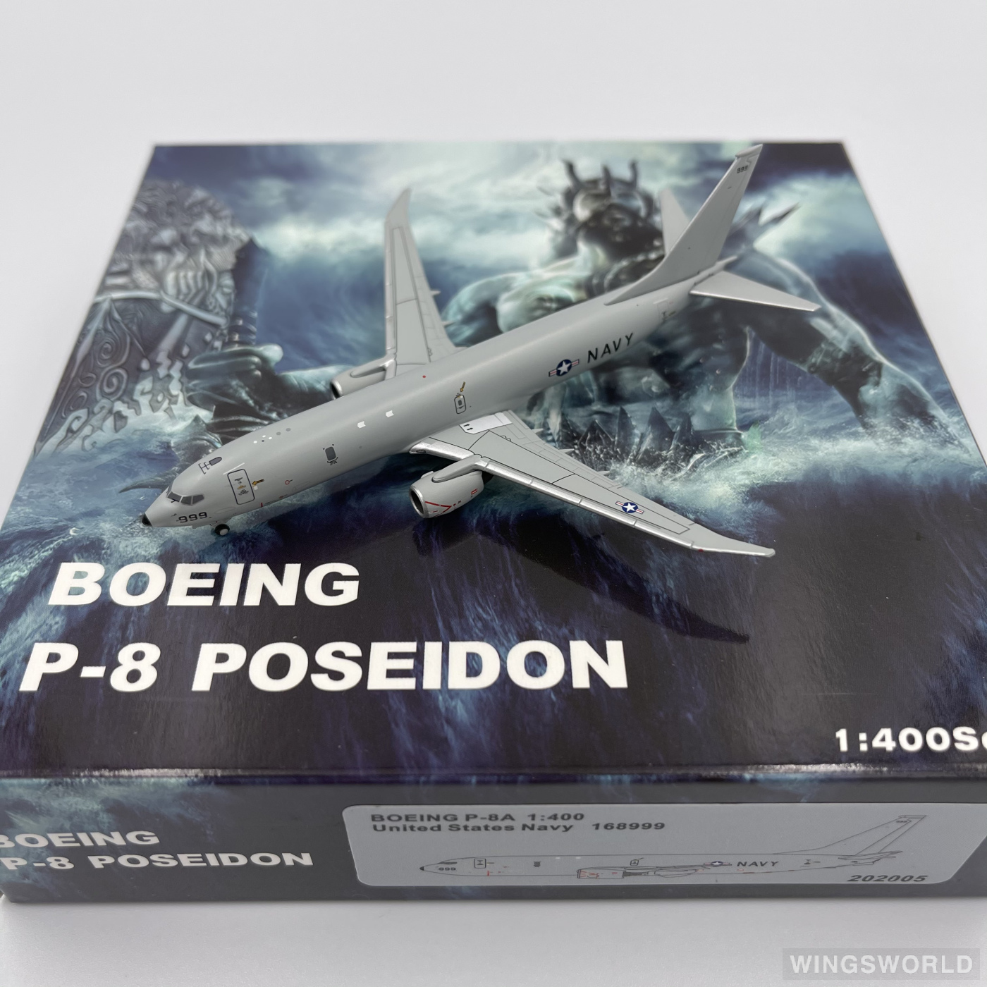 Pandamodel 1:400 Boeing P-8 U.S. Navy 美国海军 202005 168999 的照片 作者:古先生 ...