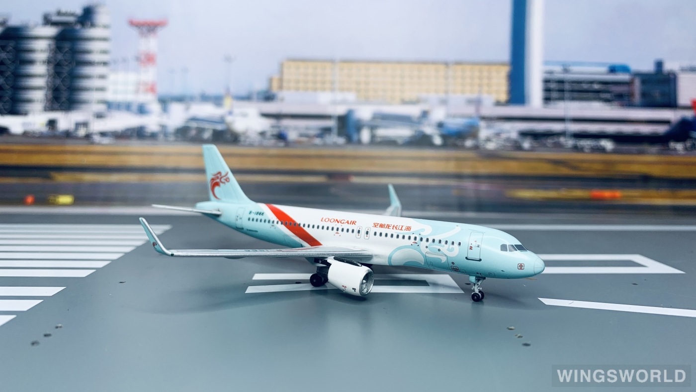 Pandamodel 1:400 Airbus A320 Loong Air 浙江长龙航空 PMB1866 B-1866 的照片 作者 ...
