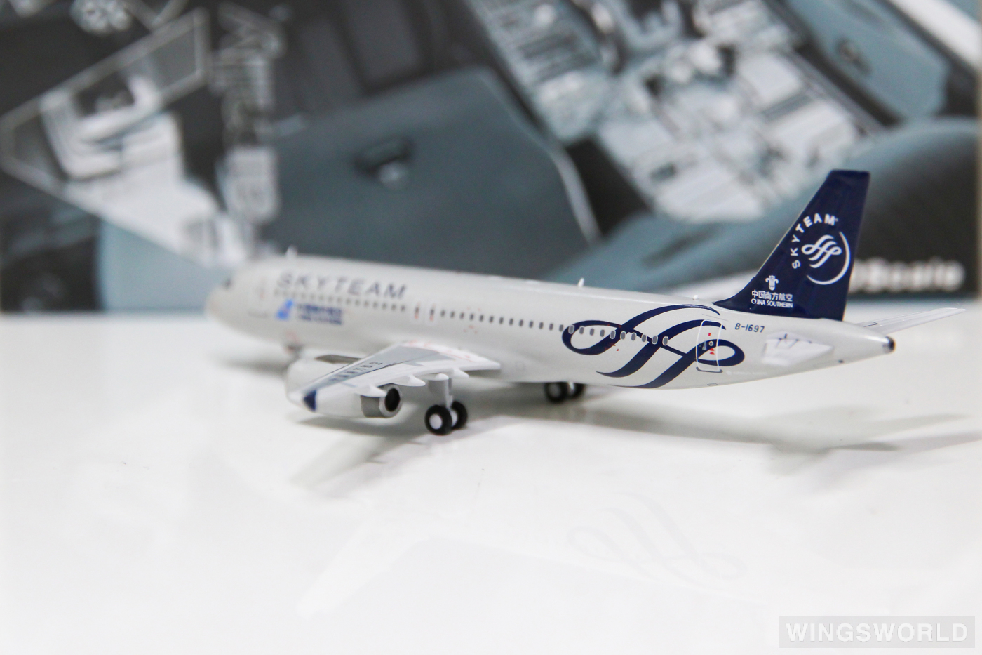 Pandamodel 1:400 Airbus A320 China Southern 中国南方航空 202022 B-1697 天合联盟的 ...