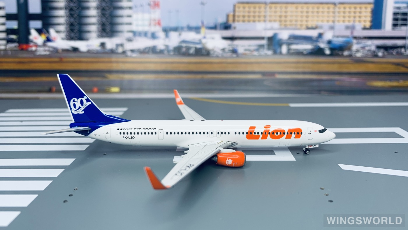 Phoenix 1:400 Boeing 737-900 Lion Air 狮子航空 10647 PK-LJO 波音第60架B737 ...