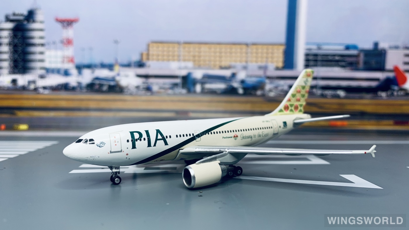 Geminijets 1:400 Airbus A310-300 PIA 巴基斯坦航空 GJPIA643 AP-BEU 花尾的照片 作者 ...