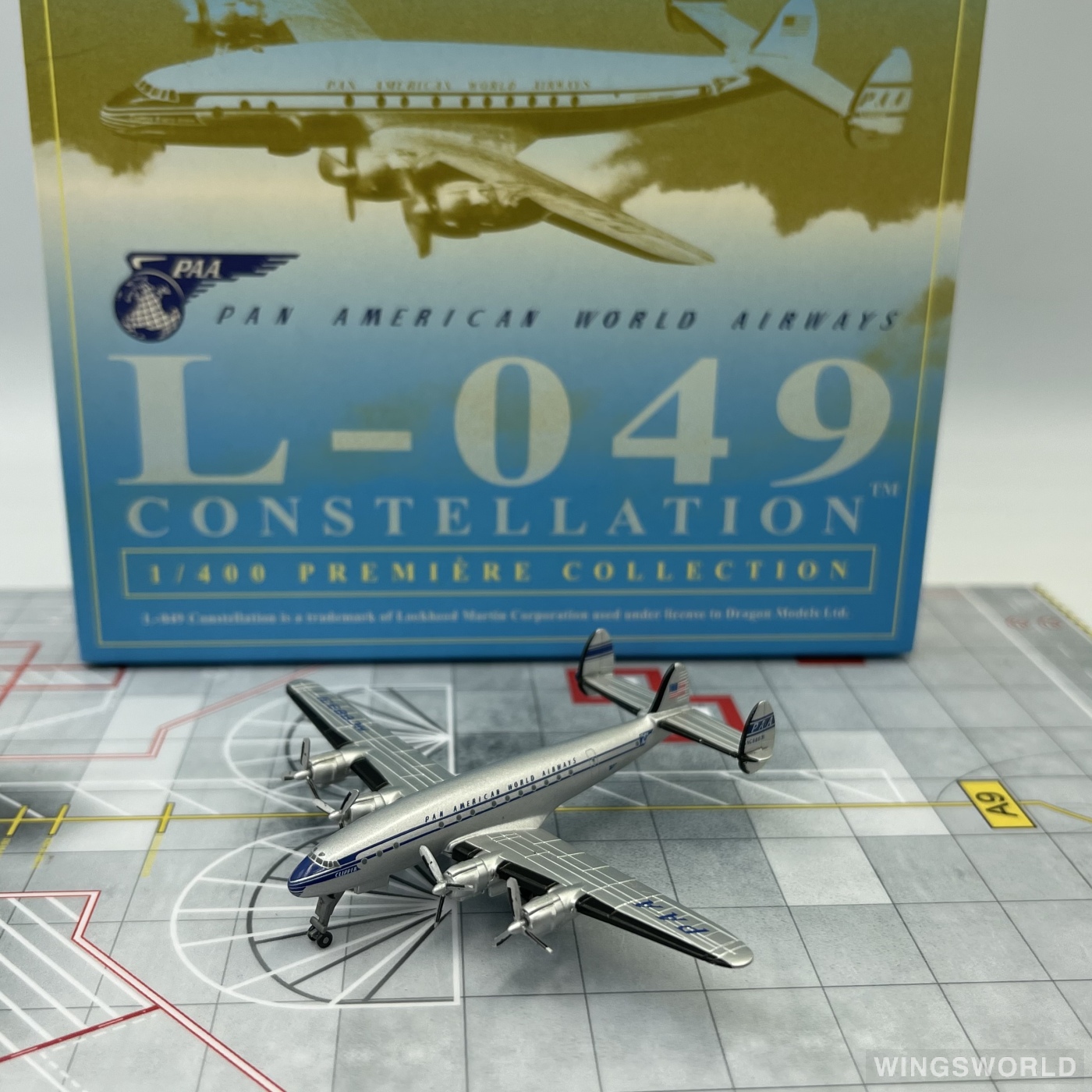 Dragon Models 1:400 Lockheed L-049 Constellation Pan Am 泛美航空 55746 ...