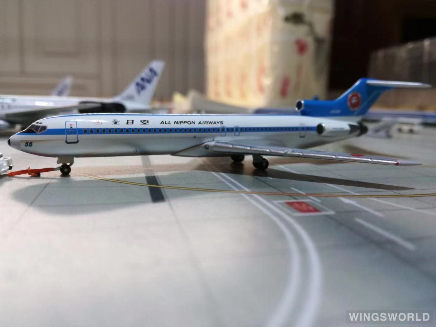 AeroClassics 1:400 Boeing 727-200 ANA 全日空 ACJA8355 JA8355 的照片 作者:图波列夫飞行大队 - 飞机模型世界资料库