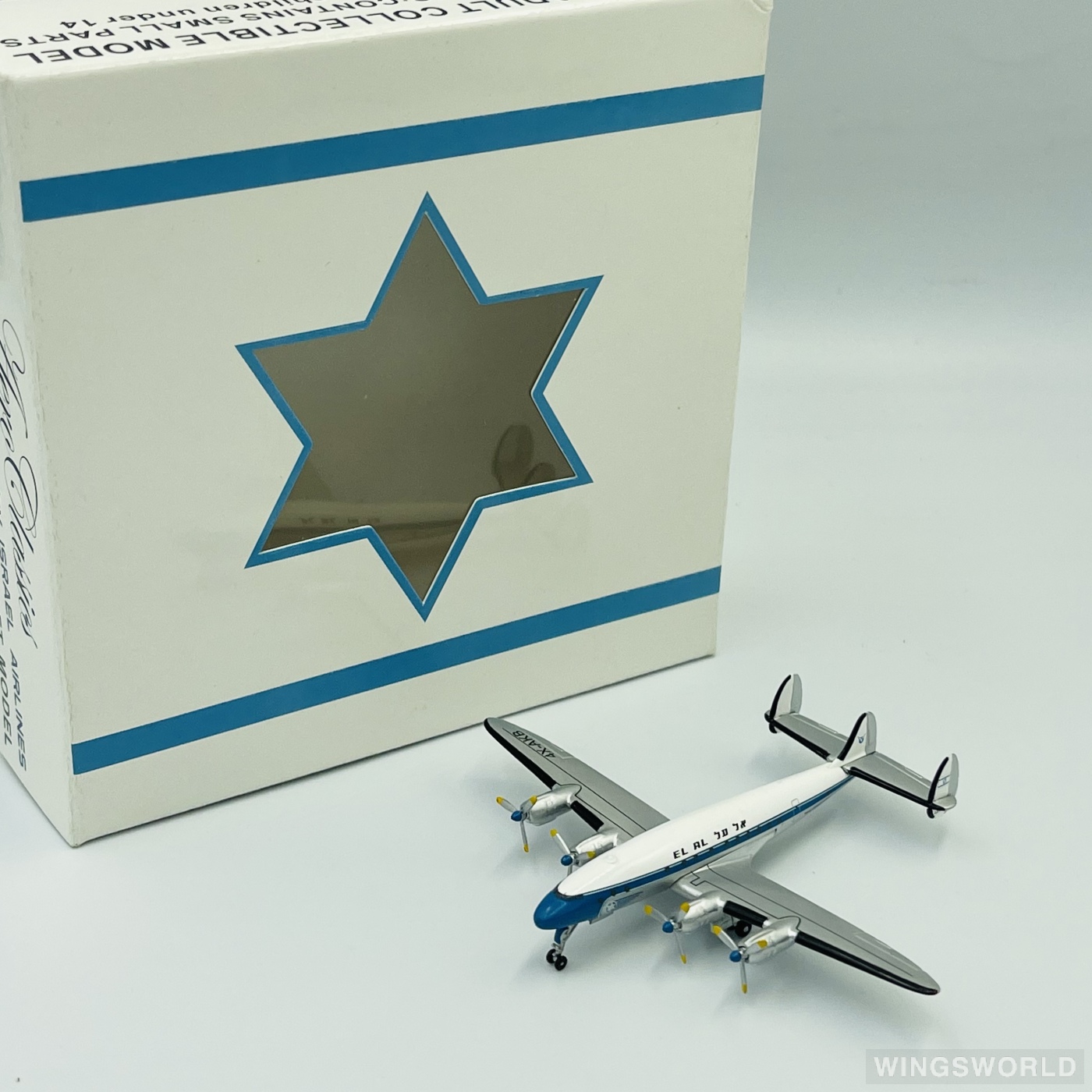 AeroClassics 1:400 Lockheed L-049 Constellation El Al 以色列航空 AC4XAKB 4X ...