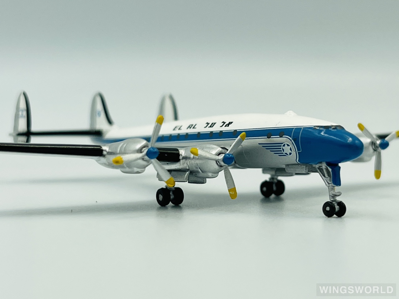 AeroClassics 1:400 Lockheed L-049 Constellation El Al 以色列航空 AC4XAKB 4X ...