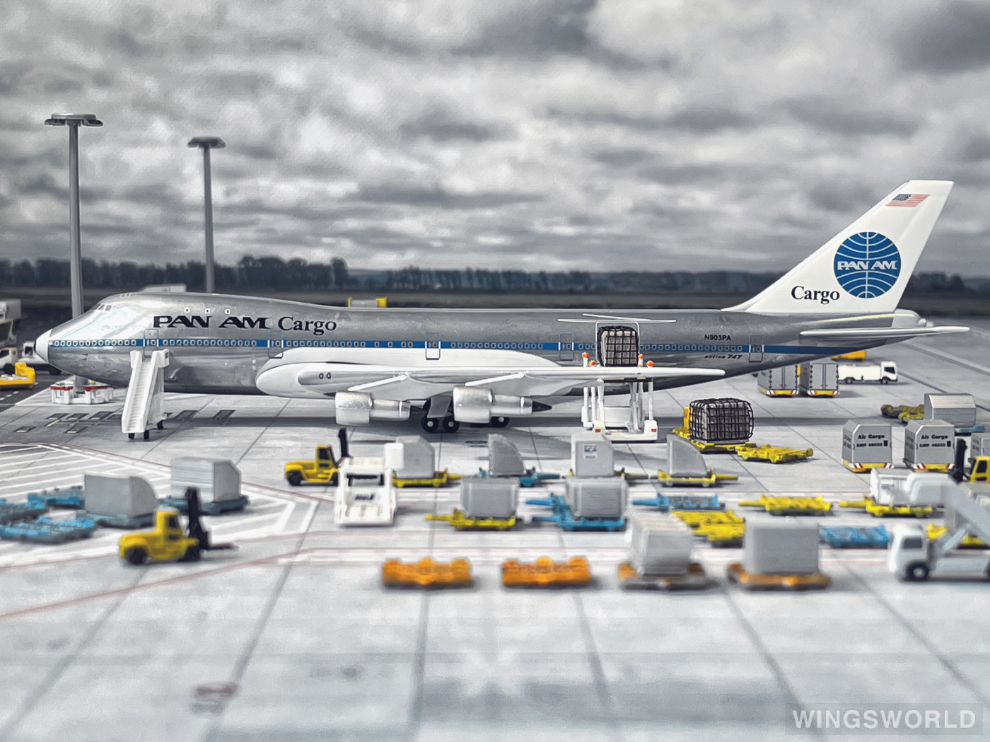 AeroClassics 1:400 Boeing 747-100 Pan Am 泛美航空 PAAMCXXX N903PA 钢管的照片 作者 ...