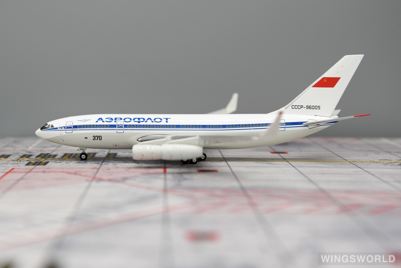 Phoenix 1:400 Ilyushin Il-96 Aeroflot 俄罗斯航空 PH10666 CCCP-96005 的照片 作者:图 ...