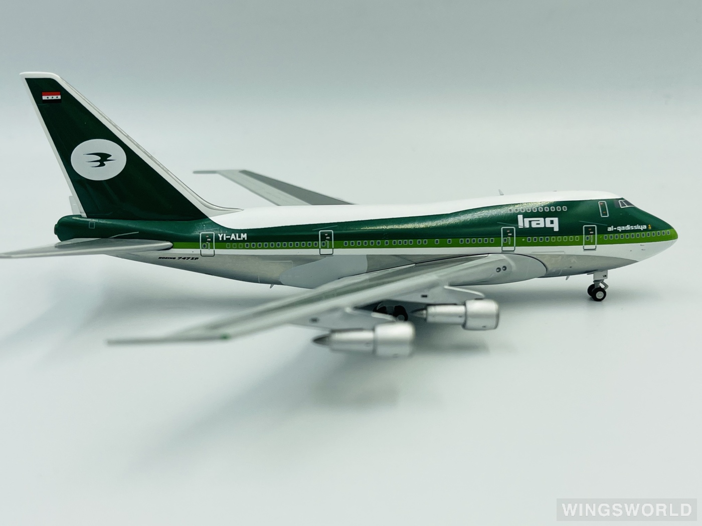Geminijets 1:400 Boeing 747SP Iraqi Airways 伊拉克航空 GJIAW1204 YI-ALM 的照片 ...