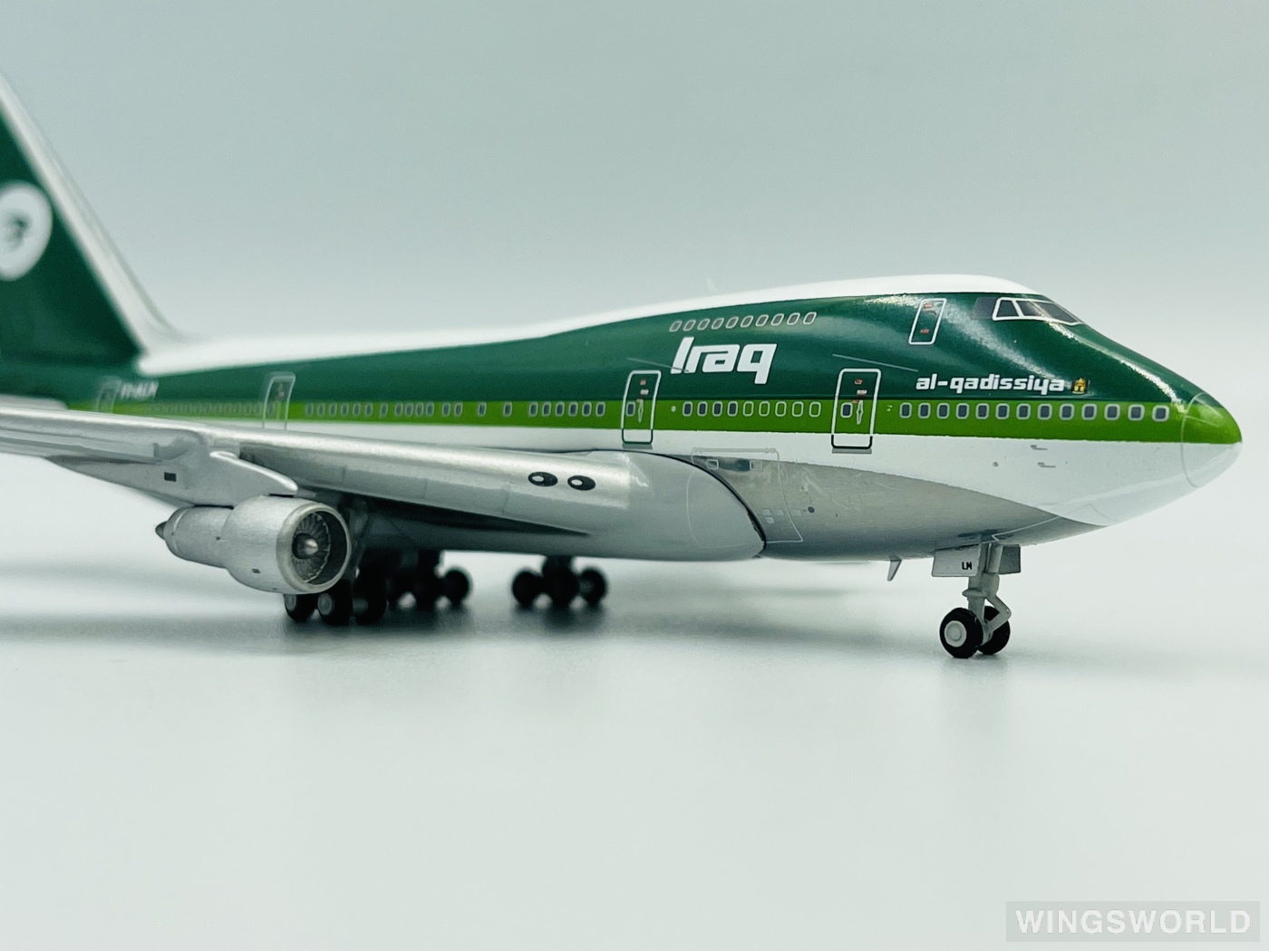Geminijets 1:400 Boeing 747SP Iraqi Airways 伊拉克航空 GJIAW1204 YI-ALM 的照片 ...