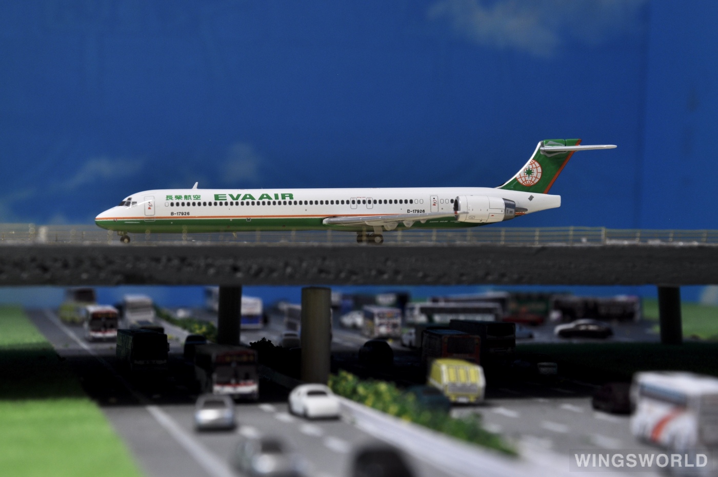 JC Wings 1:400 McDonnell Douglas MD-90 EVA Air 长荣航空 XX4639 B-17926 的照片 ...