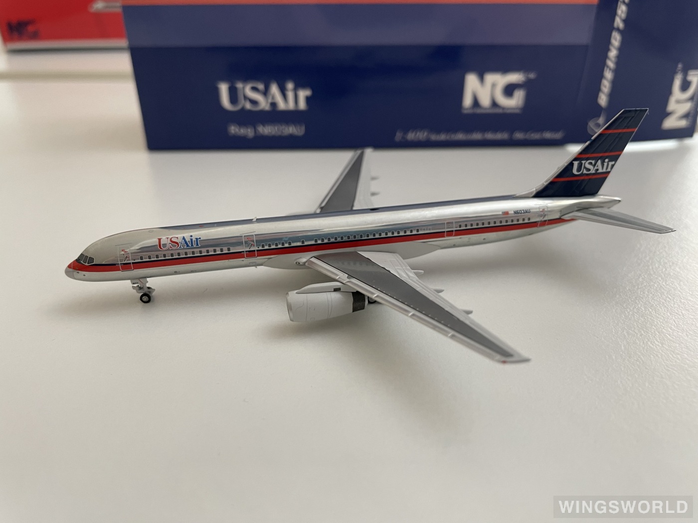 NG models 1:400 Boeing 757-200 US Airways 全美航空 NG53097 N603AU 的照片 作者 ...
