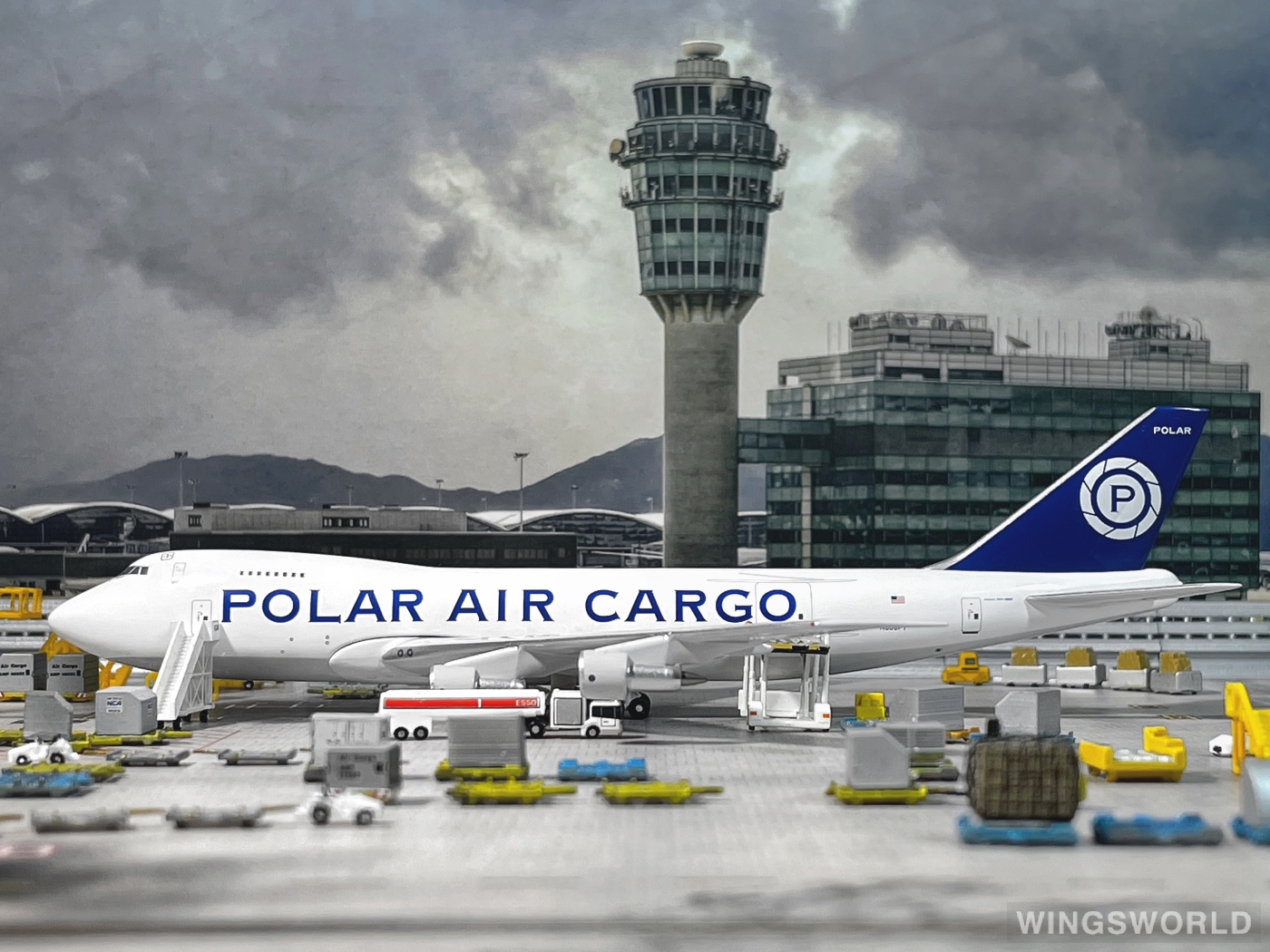Big Bird 1:400 Boeing 747-200 Polar Air Cargo 博立货运航空 BB4-2003-26 N806FT ...