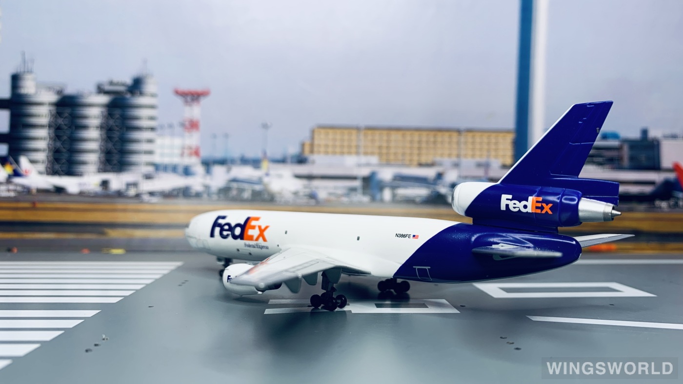 Dragon Models 1:400 McDonnell Douglas DC-10 FedEx 联邦快递 55280B N386FE 的 ...
