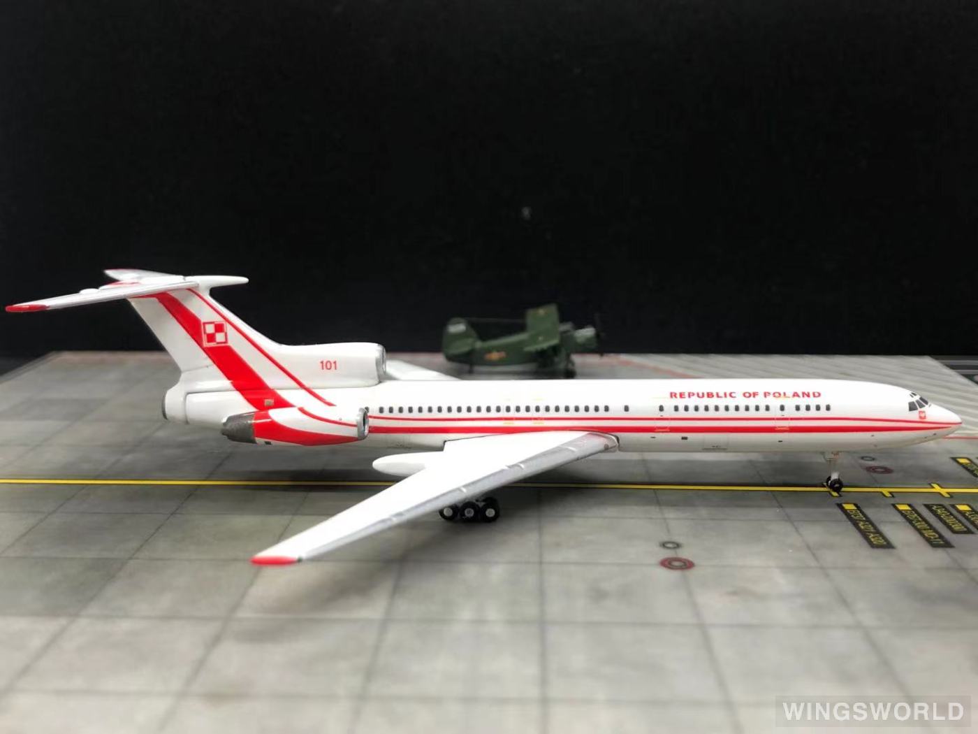 Phoenix 1:400 Tupolev Tu-154 Polish Air Force 波兰空军 PH154101 101 的照片 作者 ...