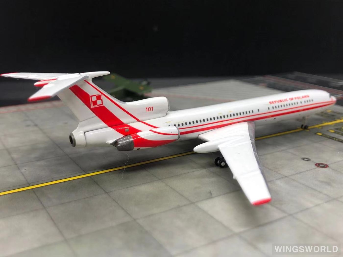 Phoenix 1:400 Tupolev Tu-154 Polish Air Force 波兰空军 PH154101 101 的照片 作者 ...