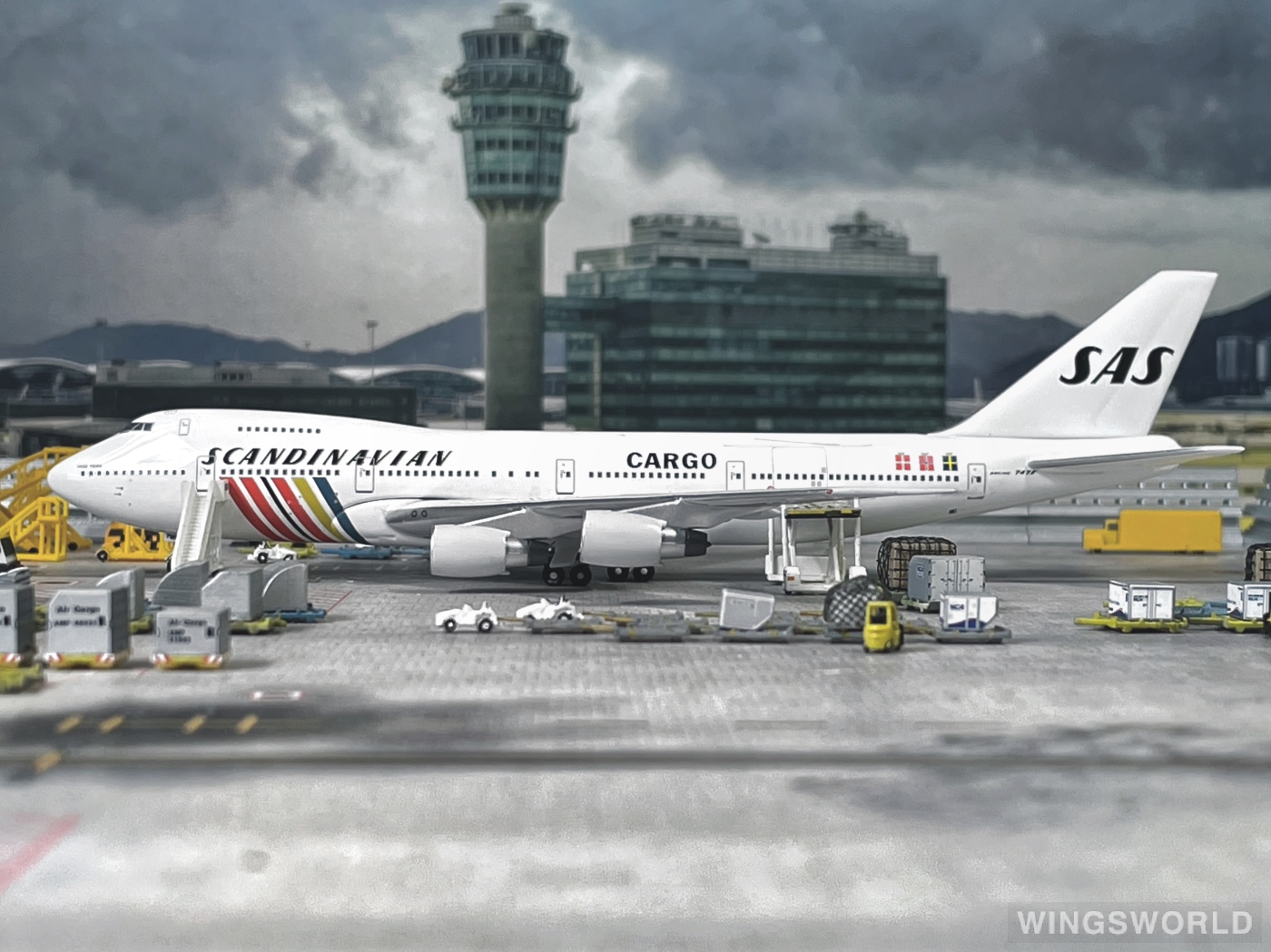 AeroClassics 1:400 Boeing 747-200 SAS 北欧航空 ACN517MC N517MC 的照片 作者:Y骚爱 ...