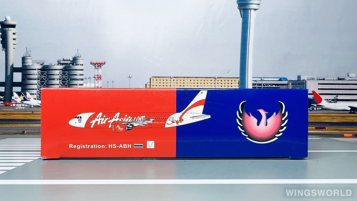 Phoenix 1:400 Airbus A320 AirAsia 亚洲航空 PH10609 HS-ABH 的照片 作者:JohnnyTS ...