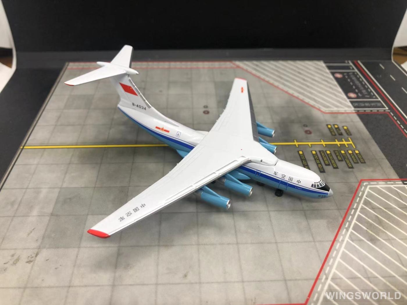 Witty 1:400 Ilyushin Il-76 PLAAF 中国空军 WT4176005 B-4034 的照片 作者:JohnnyTS ...