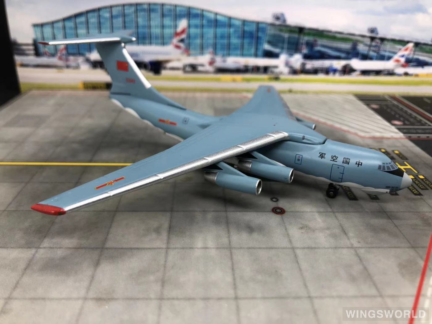 Witty 1:400 Ilyushin Il-76 PLAAF 中国空军 WT4I76014 21045 的照片 作者:Evan ...