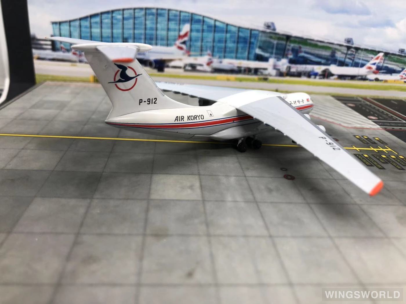 AeroClassics 1:400 Ilyushin Il-76 Air Koryo 朝鲜高丽航空 AC4P912 P-912 的照片 作者 ...