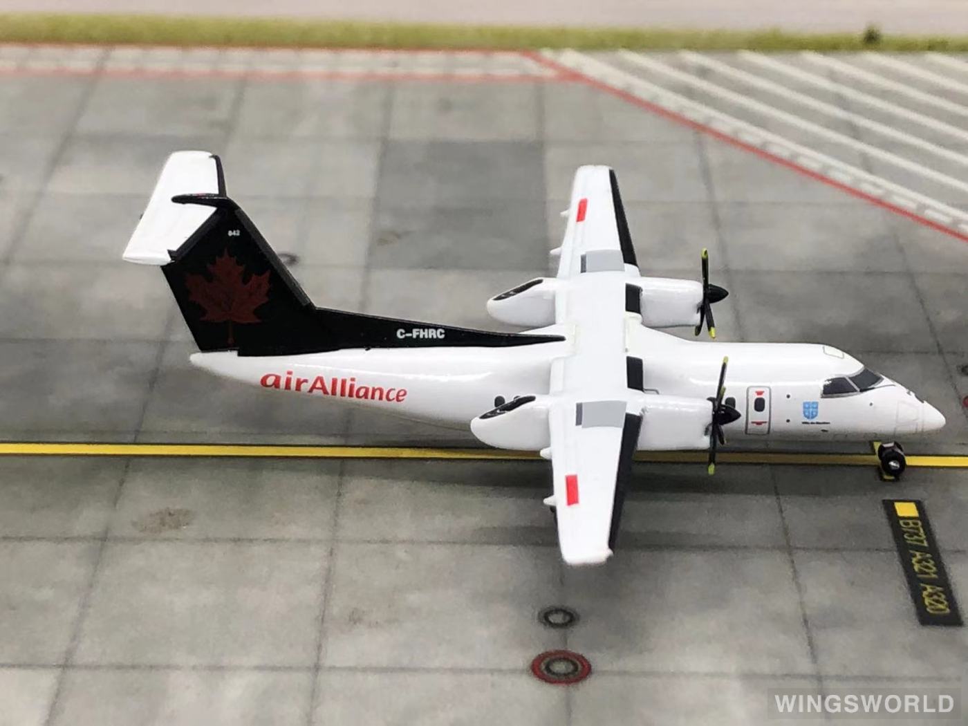 JC Wings 1:400 Bombardier Dash 8-100 Alliance Airlines 5304CJ C-FHRC 的 ...