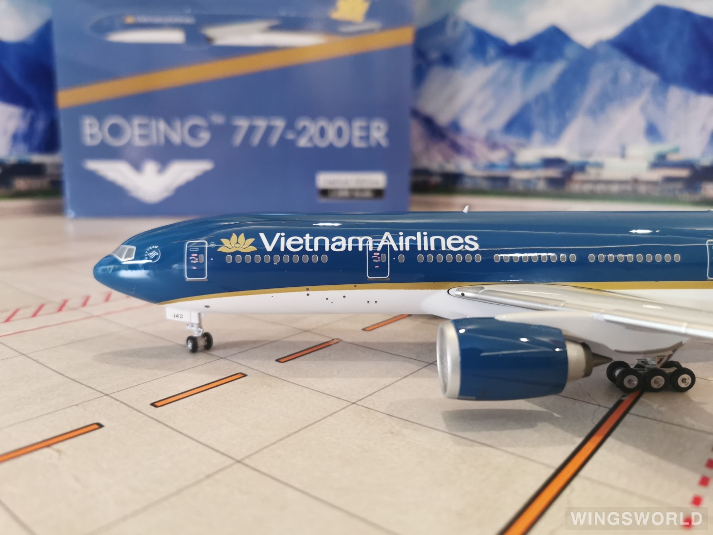 Eagle 1:200 Boeing 777-200 Vietnam Airlines 越南航空 EA200006 VN-A143 的照片 ...
