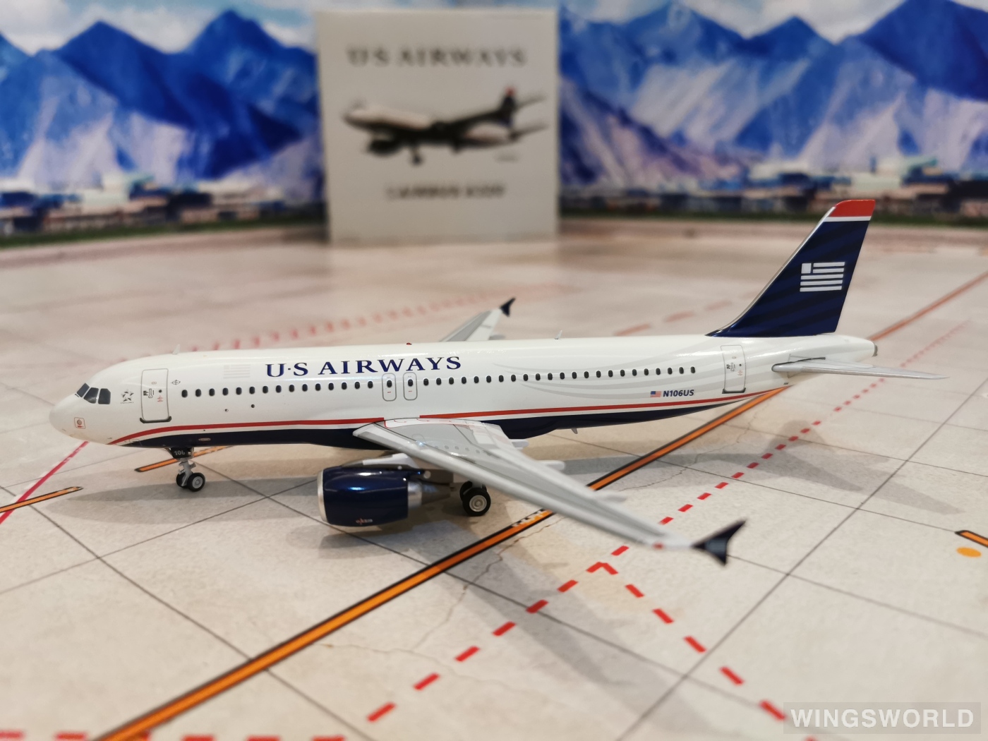 Aviation200 1:200 Airbus A320 US Airways 全美航空 B-320-HUD-01 N106US 哈德逊奇迹 ...
