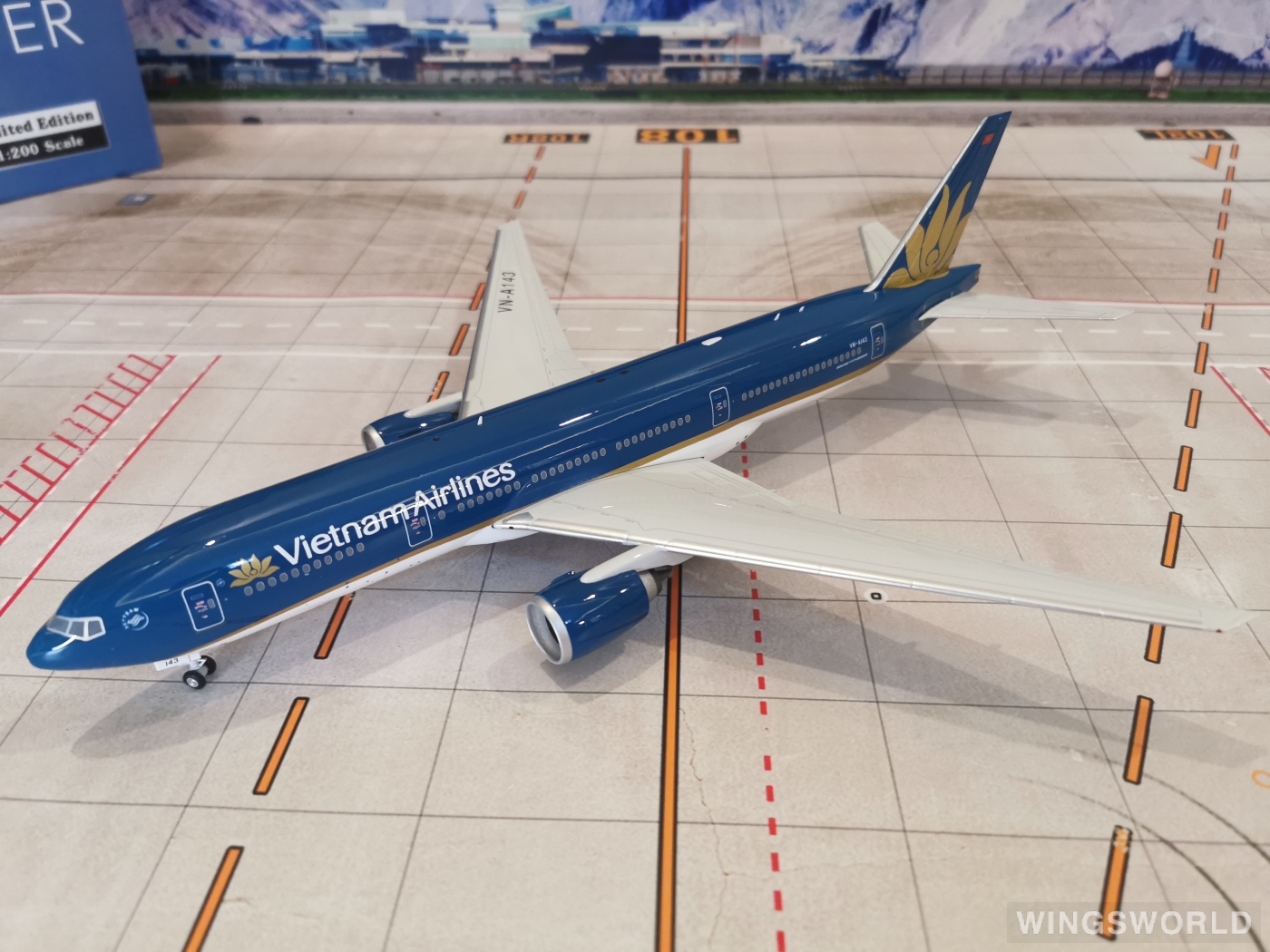 Eagle 1:200 Boeing 777-200 Vietnam Airlines 越南航空 EA200006 VN-A143 的照片 ...