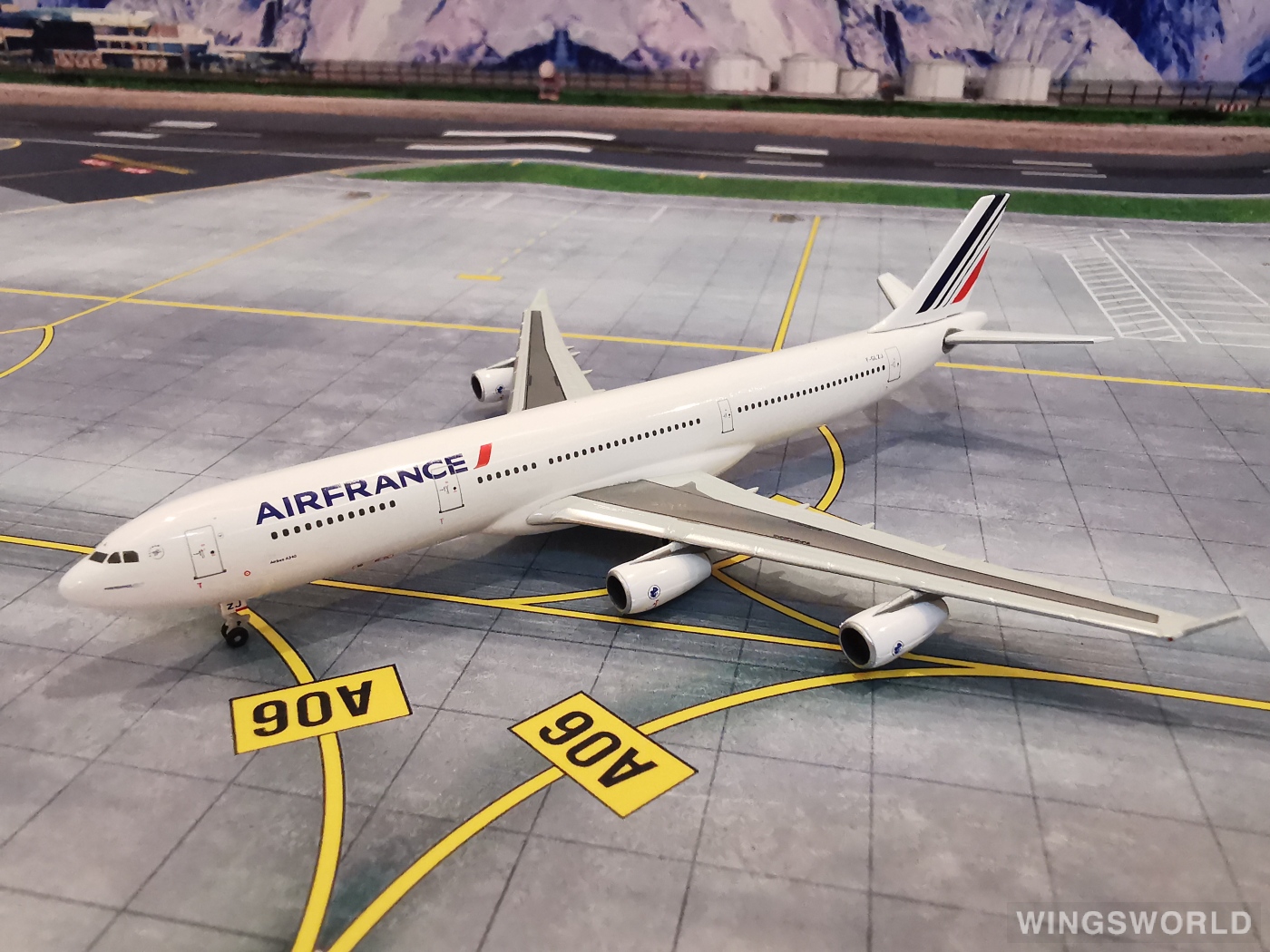Hogan 1:400 Airbus A340-300 Air France 法国航空 HG9390 F-GLZJ 的照片 作者 ...