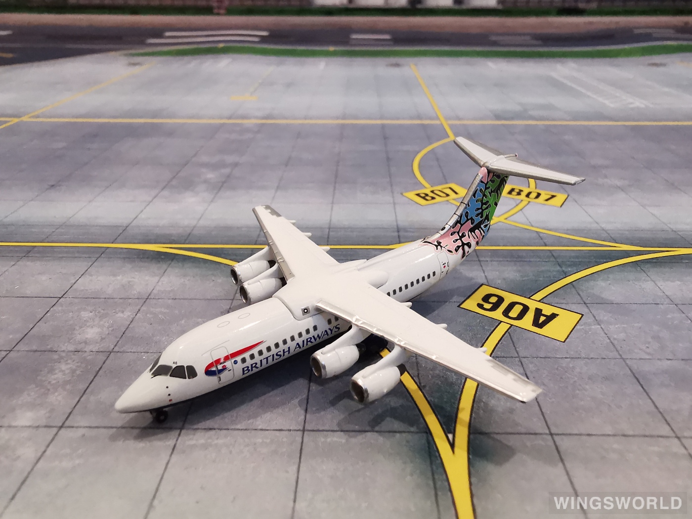 Jet-X 1:400 BAe 146 British Airways 英国航空 JETBA004 G-BXAS 的照片 作者 ...