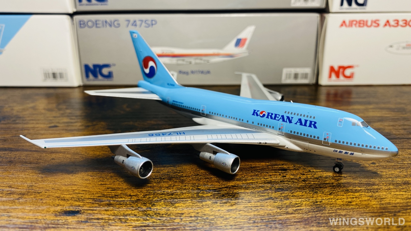 NG models 1:400 Boeing 747SP Korean Air 大韩航空 NG07016 HL7456 的照片 作者 ...