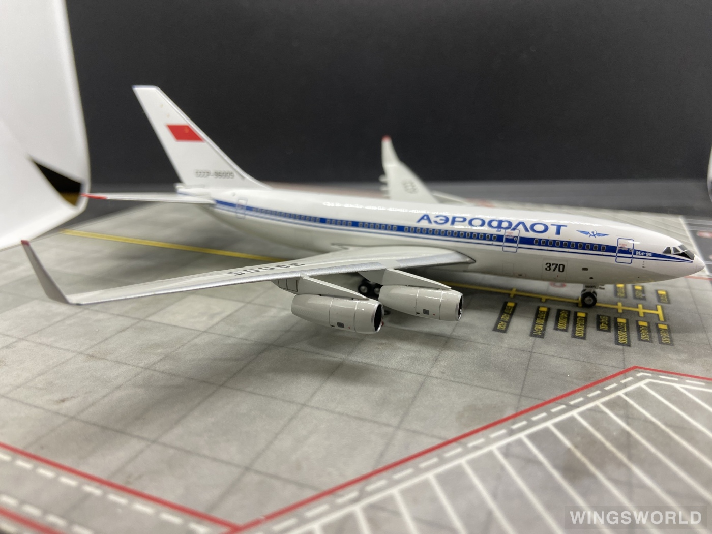 Phoenix 1:400 Ilyushin Il-96 Aeroflot 俄罗斯航空 PH10666 CCCP-96005 的照片 作者:图 ...