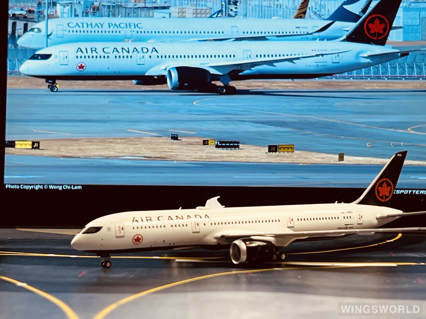 NG models 1:400 Boeing 787-9 Air Canada 加拿大航空 NG55069 C-FRTG 的照片 作者:吧主 ...