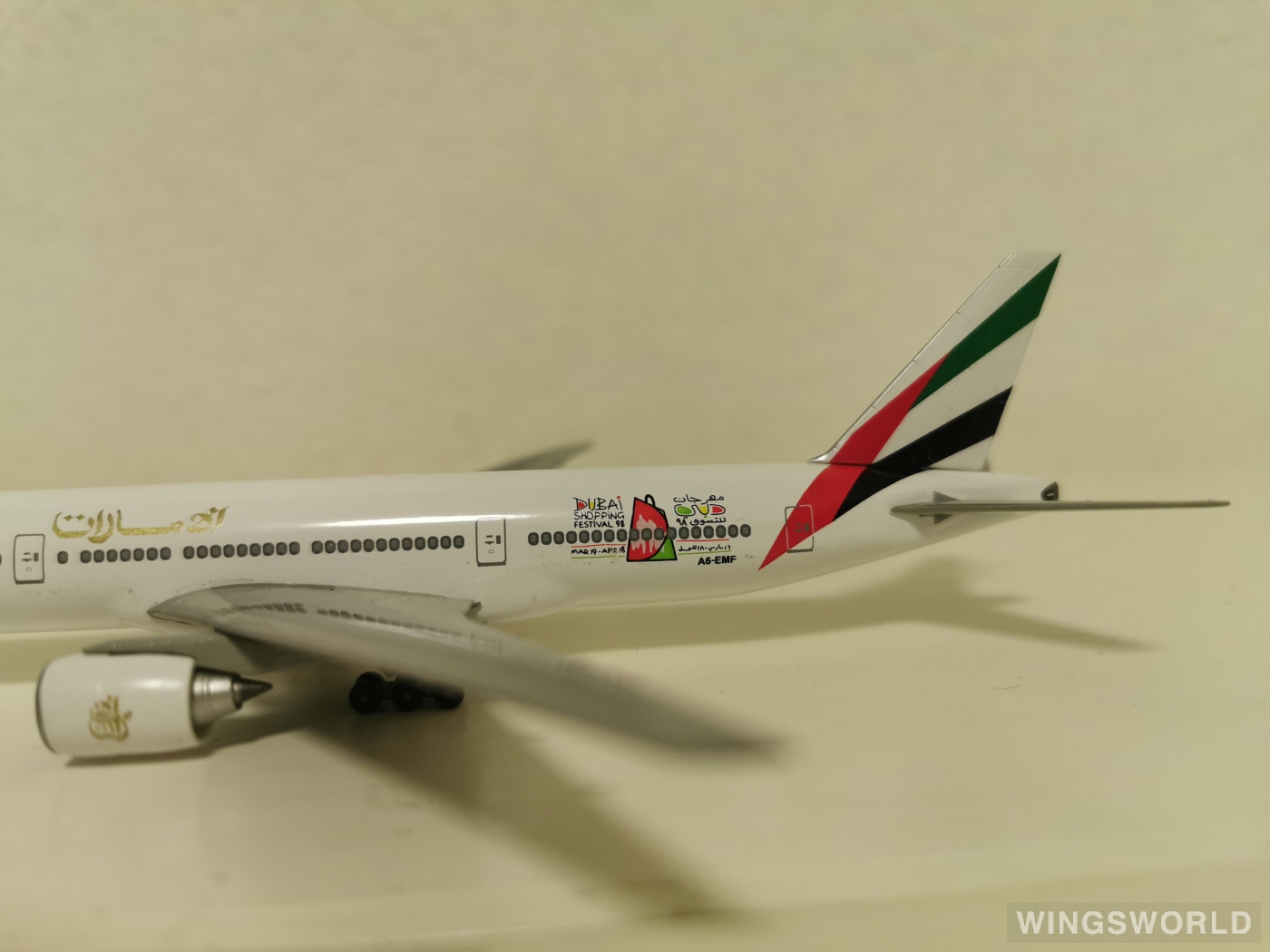 Dragon Models 1:400 Boeing 777-200 Emirates 阿联酋航空 55113 A6-EMF 1990s ...