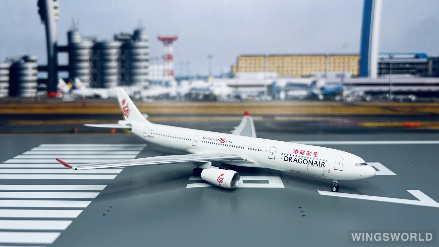 AeroClassics 1:400 Airbus A330-300 Dragonair 港龙航空 ACBHWI B-HWI 为你服务25载的 ...