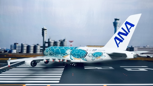 EW2388006 ANA 全日空 Airbus A380 JA382A Kai JC Wings 1:200 -飞机模型世界