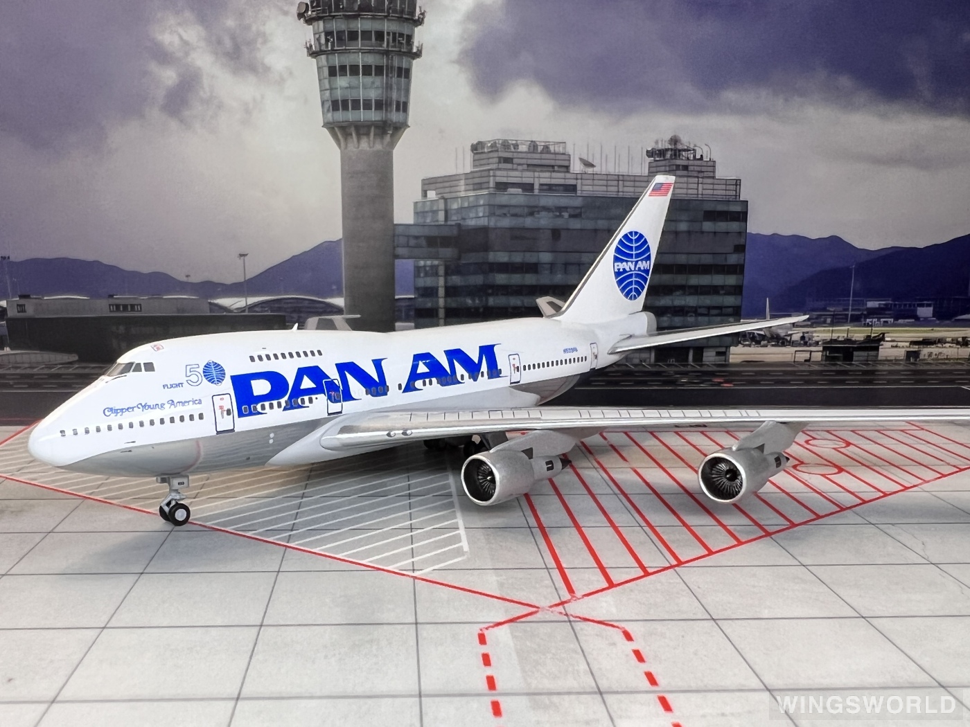 NG models 1:400 Boeing 747SP Pan Am 泛美航空 NG07021 N533PA Clipper Young ...