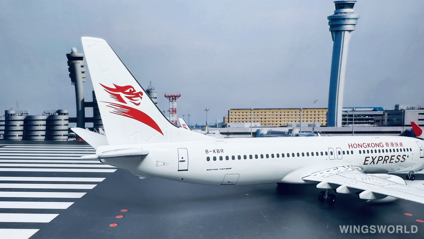 Blue box 1:200 Boeing 737-800 HK Express 香港快运航空 BBOX73802 B-KBR 的照片 作者 ...